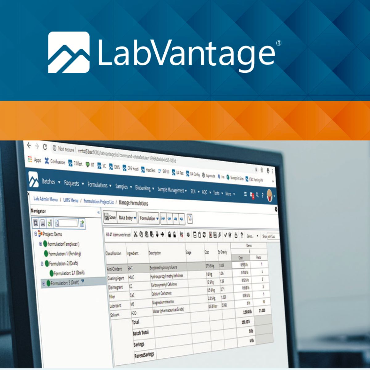 LabVantage – Express – Solution for Smaller Quality Control or Contract ...